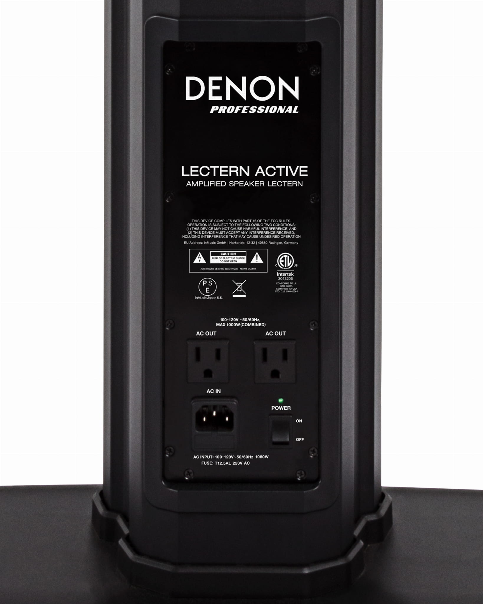 DENON Pro Lectern Active - mównica z mikrofonem i aktywnym zestawem ...